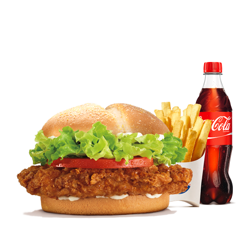 Crunchy Chicken Deluxe menu - Klik & Breng - U klikt, wij brengen
